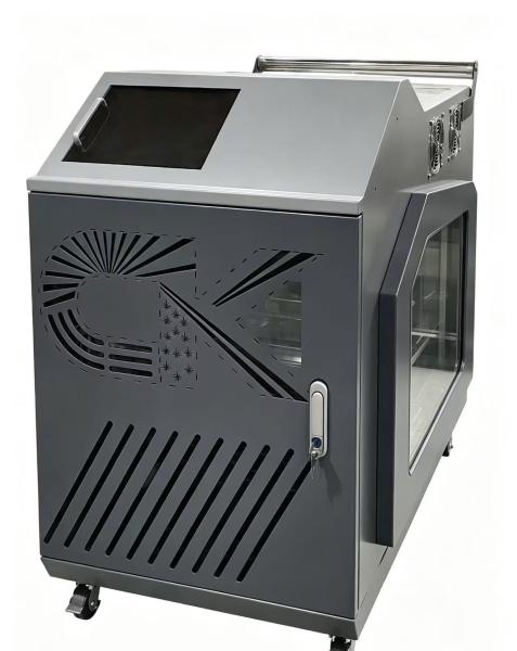Quality Metal Rust Paint Removal Industrial Laser Cleaning Machine 50 60Hz 500W for sale