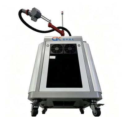 China No Touch 500W 5mJ Laser Cleaning Machine Paint Removal Surface Refinement for sale