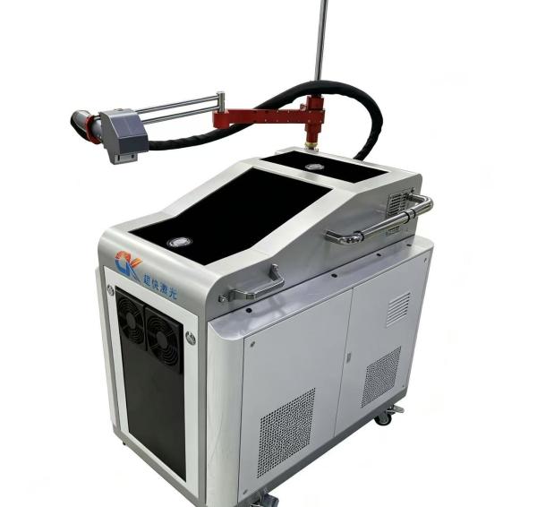 Quality PLC Touch Screen Industrial Laser Cleaning Machine For Fast Mold Cleaning for sale