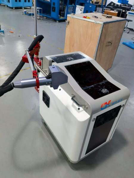 Quality Metal Oxide Rust Paint Portable Laser Cleaning Machine For Contaminant Dust Removal for sale