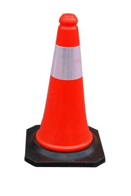China Dubai Favored 50cm Reflective Road Traffic Cone for sale