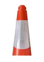China Saudi Standard 75cm Road Work Safety Cone for sale