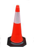 China Saudi Standard 75cm Road Work Safety Cone for sale