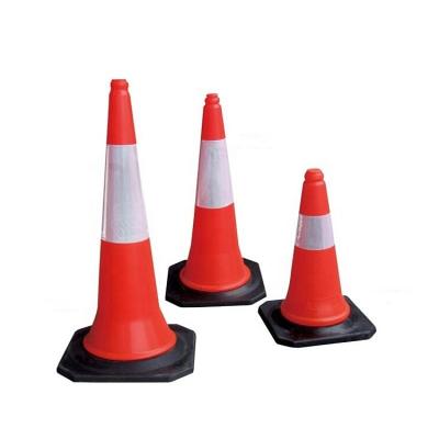 China 750mm Economy Traffic Cone Highwayman Reflective Safety Cone for sale