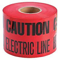 China Underground Caution Gas Pipe Below Warning Tape Non-Detectable Underground Caution Tape for sale
