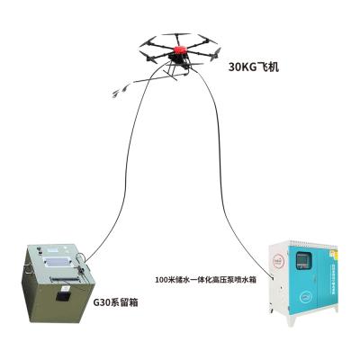 China 6 Rotors Tethered Drone For High Altitude Cleaning System SF-90X-100M for sale