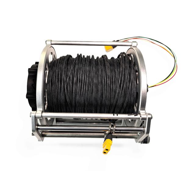 Quality 2.3mm Diameter Tethered Drone Winch Usable At Altitudes Up To 5000m for sale