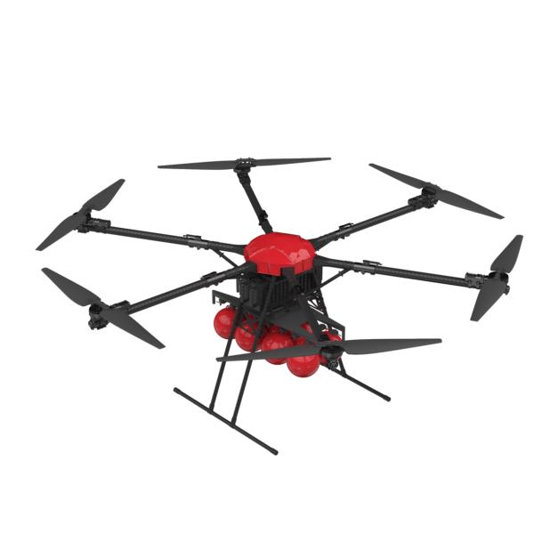 Quality General Purpose Tethered Aircraft Six Rotor Drone Long Flight Endurance W60 for sale