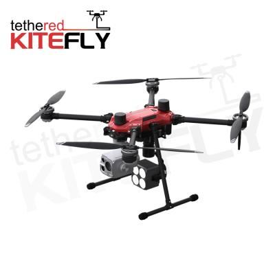 China 4 Axis Drone Tethered Unmanned Aerial Vehicle With Foldable Arm 3kg Load J3 for sale