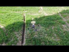 Tethered Drone Wind Turbine Lightning Protection Resistance Detection Device
