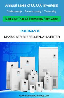 중국 INOMAX MAX500 1.5KW VFD 변주 주파수 드라이브 3단계 모터 컨트롤러 판매용
