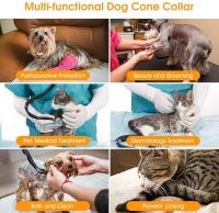 China Multi Size Protective Pet Collars Plastic Dog Elizabeth Collar With Soft Edge for sale