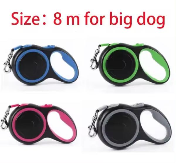 Quality Personalized Retractable Dog Leads Nylon Extendable Dog Leashes For Dog Vest for sale