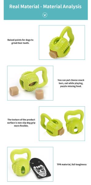 Quality Sustainable TPR Dog Toys Interactive Dog Training Toys Customized for sale