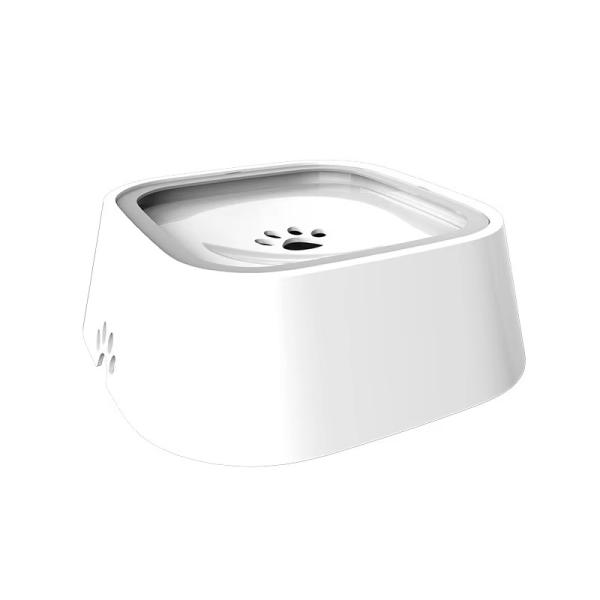 Quality PP Dog Drinking Water Bowl 2.4L Slow Drinking Dog Bowl Splash Proof for sale