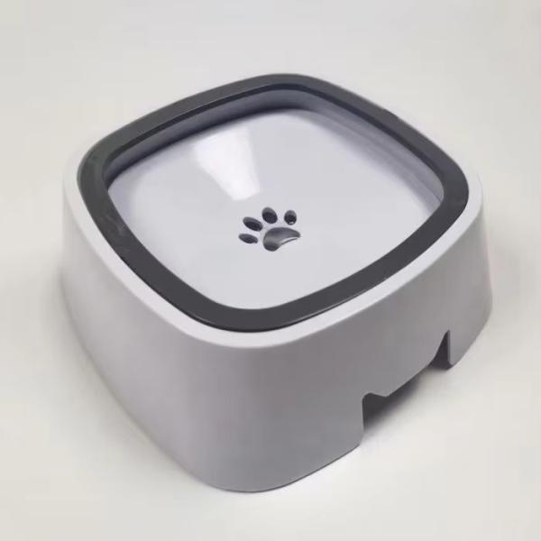 Quality PP Dog Drinking Water Bowl 2.4L Slow Drinking Dog Bowl Splash Proof for sale