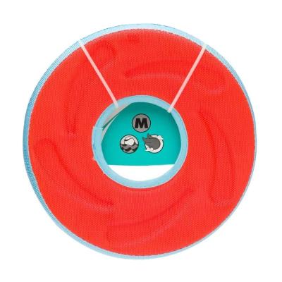 China Resistance Bite Flying Disc Toy Rubber Soft Dog Frisbee Interactive for sale