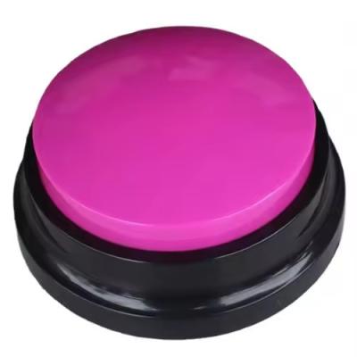 China Customized Dog Recordable Electronic Buttons Talking Buttons For Dogs for sale