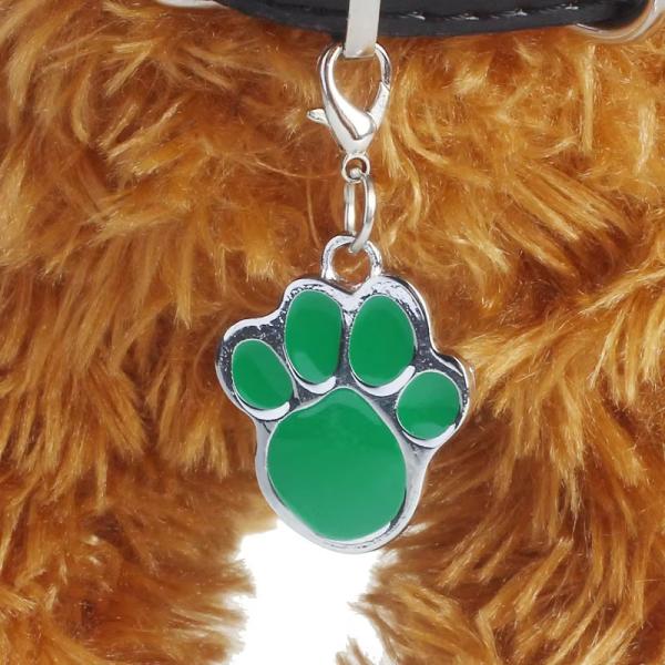 Quality OEM / ODM Stainless Steel Pet Tags Paw Shape Dog Identity Tags for sale