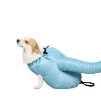 China Automatic Dog Drying Bags plastic Pet Drying Bag Blue Blow Quick for sale