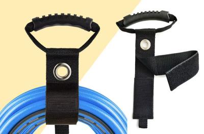 China Heavy Duty Nylon Webbing Hook Portable Nylon Webbing Loop With Carry Handle for sale