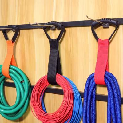 China Heavy Duty Nylon Webbing Hook Portable Nylon Webbing Loop With Carry Handle for sale