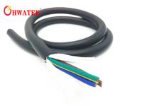 China UL20940 Industrial Control Braided Hook Up Wire Cable 600V 80C PU Jacket for sale