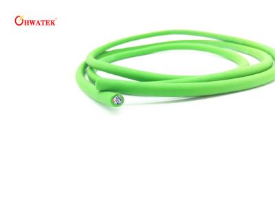 China Het koper liep Hoge Flexibele Elektro Bestand Draadpvc Geïsoleerde Olie vast Te koop