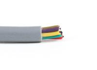 China Multi-Core Flexible PU Jacket Shielding Cable with TPEE Insulation - 28 AWG, 30V, 80°C Rated for Drag Chain Applications for sale