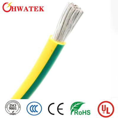 Cina Giallo verde del rame di Bare Stranded Copper del conduttore di 6AWG UL10455 in vendita
