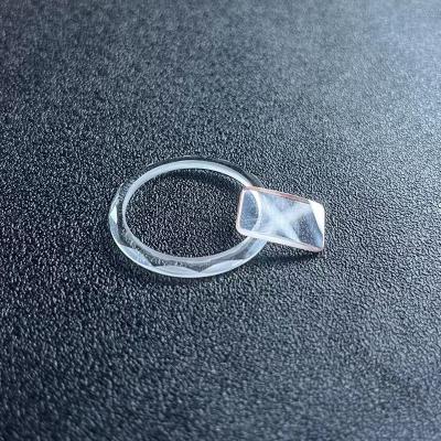 Cina Mini Sapphire Optics Wristwatch Glass Scratch trasparente resistente in vendita