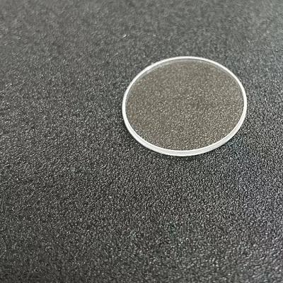 Cina 0.1 - 0.5mm chiara Sapphire Crystal Watch Glass sintetica smussata in vendita