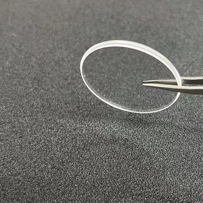 Cina Graffi le prove 0,1 - 0.5mm chiara Sapphire Crystal Watch Glass smussata H9 in vendita