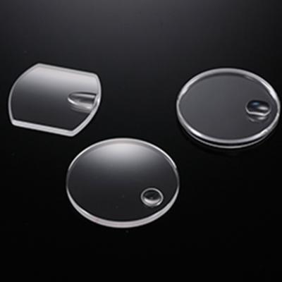 Cina vetro minerale Sapphire Window Sapphire Glass Watch del movimento a forma di scatola delle parti di 20-45mm in vendita
