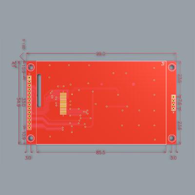 China Driver IC ILI9488 SPI Display Module 3.5 Inch 480x320 Lcd Tft Display Module for sale
