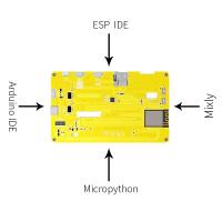 China IPS ESP32 Display Module 4.3 Inch Resistive Touch 800x480 Tft Display Module for sale