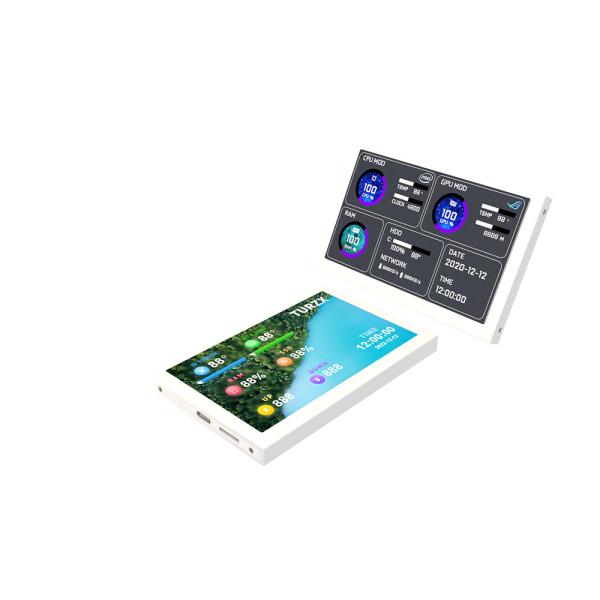 5.0 Inch IPS USB Secondary Monitor Type C Secondary Computer Monitor For AIDA64 800x480