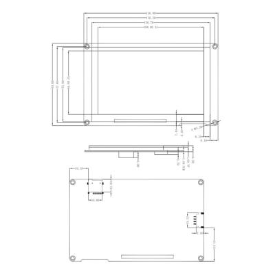 Китай 800x480 модуль RGB 65K дисплея 5 Ips дюйма экран касания HMI 5 дюймов емкостный продается