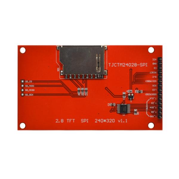 2,8 esposizione a 2,8 pollici dell'affissione a cristalli liquidi del modulo 240*320 Ili9341 Spi Tft dell'esposizione di SPI del modulo dell'affissione a cristalli liquidi