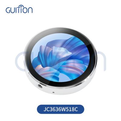 China JC3636W518C_I_Y Silvery White ESP32 Display System The Ultimate Choice for and Vibrant RGB 65K  color lcd display module for sale