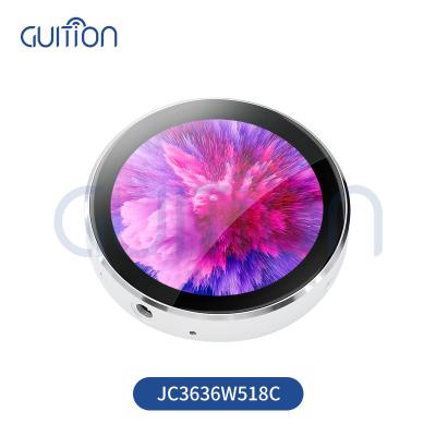 China JC3636W518C_I_Y  Capacitive Touch and 45.68* 45.68 mm Effective Display Area for  5v esp32 display module tft lcd for sale