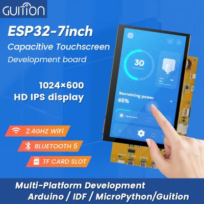 China JC1060P470C_I_W is an affordable and compact 5V ESP32 display module with JD9165 driver chip. The product weighs approximately 260g and has a 16.7M color HMI LCD display for sale