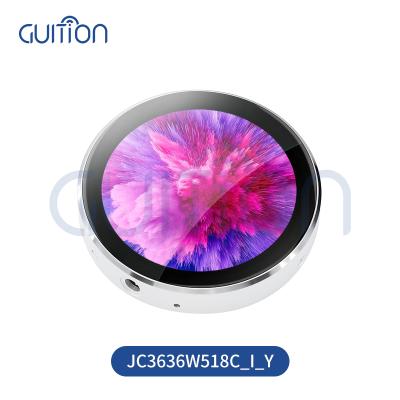 China JC3636W518C_I_Y  Capacitive Touch and 45.68* 45.68 mm Effective Display Area for  5v esp32 display module tft lcd for sale