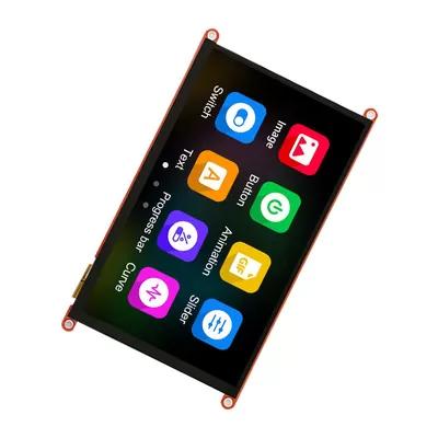 China 5V Operating Voltage HMI Display Module with Panel Mount Design and 3.5inch Size for Industrial Control for sale