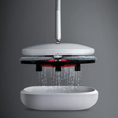 Cina BOOMJOY Sustainable Wet Spinning Electric Cordless Broom With Two Electric Broom Protection in vendita
