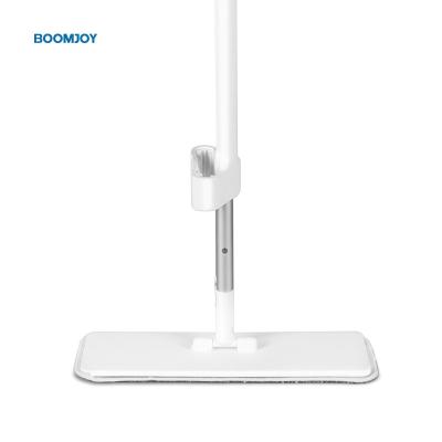 Cina New Product Sustainable Microfiber Squeeze BOOMJOY Flat Mop With A Flat Mop Pad in vendita