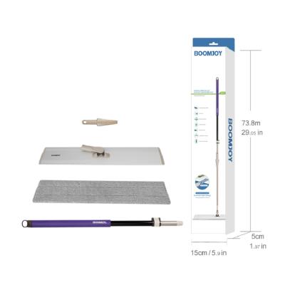 Cina Durable Microfiber 360 Rotatable Super Size Magic Flat Mop Aluminum Dish Mop in vendita
