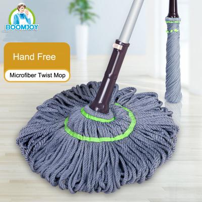 Cina Viable Boomjoy Tornado Floor Wiper Telescopic Handle Microfiber Industrial Cotton Mop in vendita