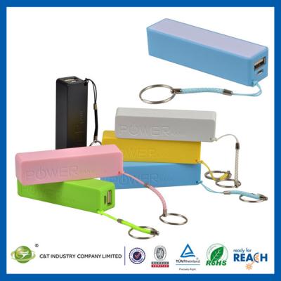 China 2600mAh Portable USB Power Bank Universal For Smart Phones for sale