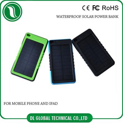 China Rechargeable Backup Battery Solar Portable Power Bank For Mobile Devices for sale